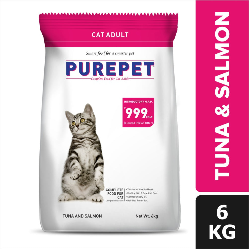 Purepet Tuna and Salmon Adult Cat Dry Food – MyPetPoint
